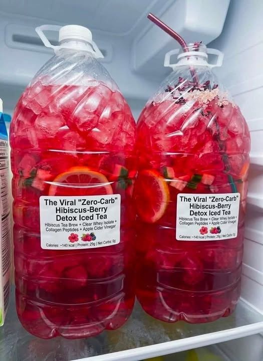 Hibiscus Berry Detox Iced Tea - Weight Loss Diet Plans